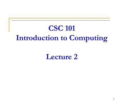 lecture 2 pptx
