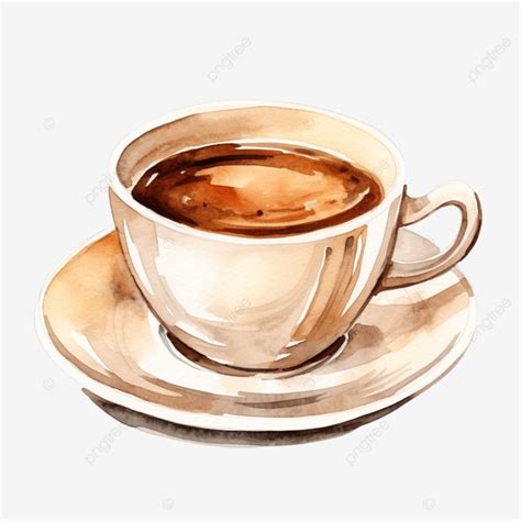 커피잔 수채화 일러스트 Ai 생성 커피 컵 수채화 Png 일러스트 및 이미지 에 대한 무료 다운로드 Pngtree