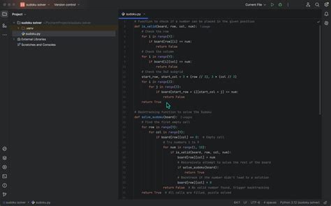 Nambivelnathan S On Linkedin Python Sudokusolver Algorithm