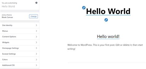 How To Start With A Blank Design In WordPress Envato Tuts