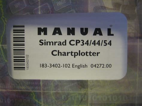 Simrad Installation Manual And Chart Plotter Cace Cp Cr 344454