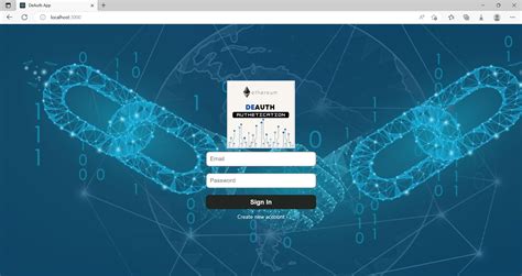 GitHub AnkitSKhandelwal Blockchain Based User Authentication Project