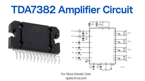 Tda7265 25w 25w Stereo Amplifier Circuit — Rg Electrics