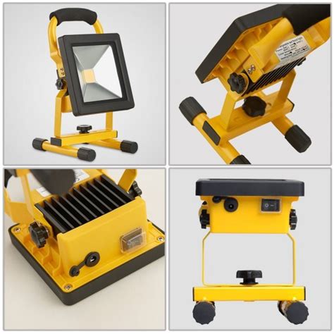 Led Work Light Rechargeable W Cob Rechargeable Work Light Led Flood Light With Car Charging