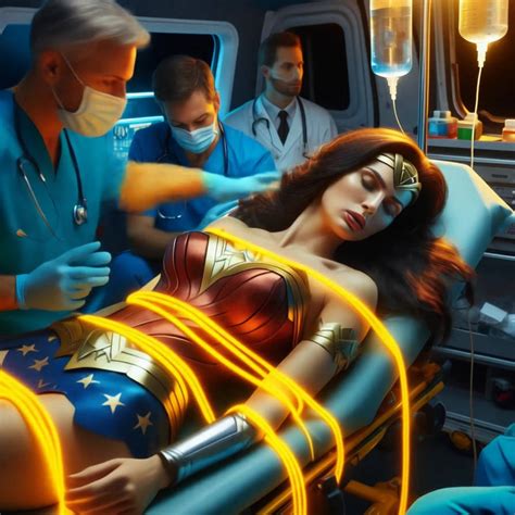 wonder woman in checking her pulse ? by mjmoore9 on DeviantArt