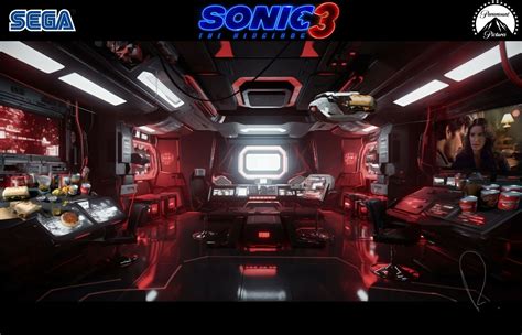 Sonic 3 Concept Artwork Crab Interior Sonic Movies And Tv Sonic Stadium