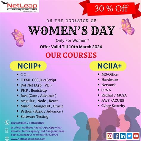 Netleap It Training And Solutions On Linkedin Womenday Growyourcareerwithus Womenempowerment