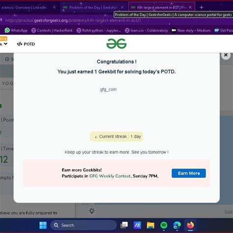 Rohit Mishra On Linkedin Geeksforgeeks Grow Potd Gfg Javaprogramming
