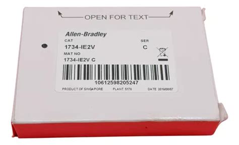 Allen Bradley ie v Point I o Point Analog Input Module Envío gratis