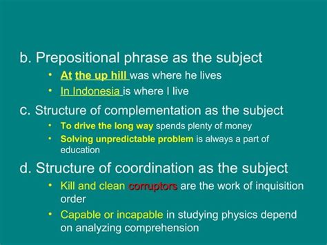 Structure Of Predication Edwin Sulispriyanto Ppt