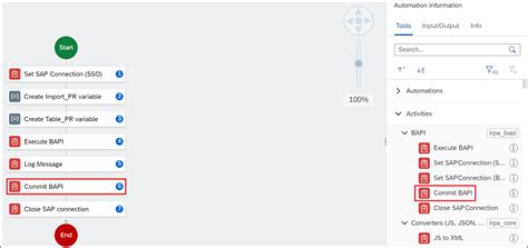 Sap Intelligent Rpa 20 How To Execute Bapi Sap Community