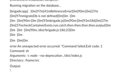 Yarn S Start Adds Unneeded Output On Failures Issue Brigadecore Brigade GitHub