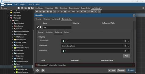 使用 Pgadmin 中的 Erd 特征进行数据建模 墨天轮