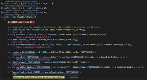 C Hash Keys Match But Distinct Doesnt Remove Duplicates With My