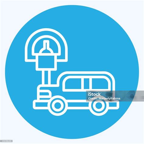 아이콘 주차 미터기 도시 기호와 관련이 있습니다 파란 눈 스타일 심플한 디자인 일러스트레이션 경찰관에 대한 스톡 벡터 아트 및 기타 이미지 Istock