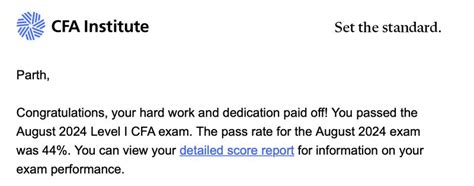 I Am Extremely Pleased To Share That I Have Successfully Passed The Cfa