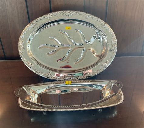 Assorted Silver Plated Servingware Beck Auctions Inc