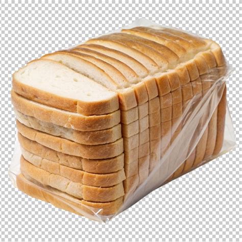 Packaged Sliced Bread Premium Ai Generated Psd
