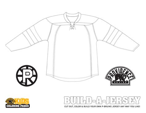 Printable Hockey Jersey Coloring Pages [2025]