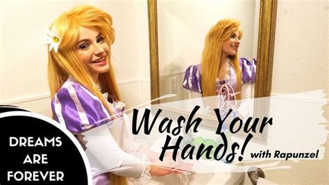 Wash Your Hands With Rapunzel Rapunzel Disney Princess Rapunzel Princess Rapunzel