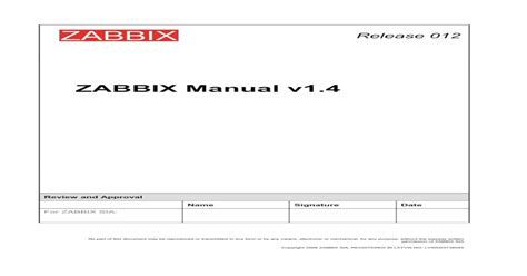 zabbix manual v1 manual v1 4 pdf · zabbix manual v1 4 zabbix zabbix