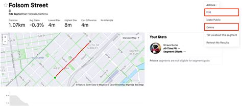edit or delete your segment strava support