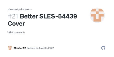 Better Sles 54439 Cover · Issue 21 · Xlenoreps2 Covers · Github