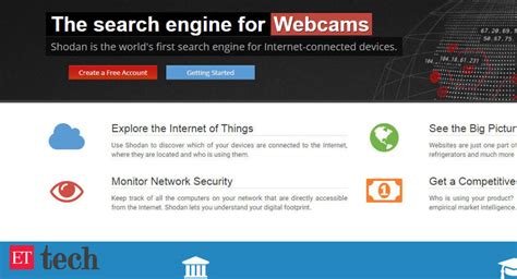 Meet The Search Engine For Iot Which Gives You A Backdoor View Of Smart Devices The Economic Times