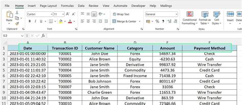 How To Create Transaction Summaries From Excel Data Downloadable Template