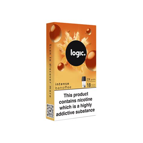 Logic Intense Vape Pods Banoffee Free Uk Delivery