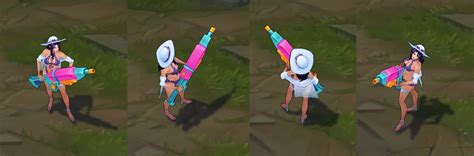 LoL Skins Pool Party 2018 Zoé Caitlyn et Gangplank Breakflip