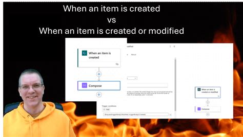 When An Item Is Created Vs When An Item Is Created Or Modified