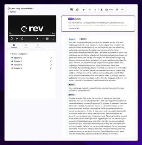 Transcription Examples Interview Legal And Medical Rev