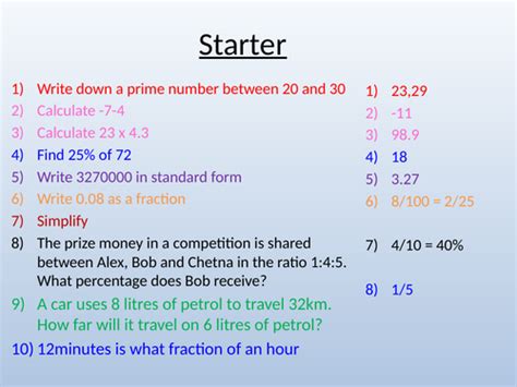Angles In Parallel Line Gcse Foundation Resit Teaching Resources