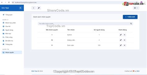 Đồ án Website thi trắc nghiệm online PHP Mô hình MVC Ajax đồ án cơ sở