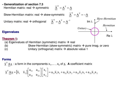 PPT Chap 7 Linear Algebra Matrix Eigenvalue Problems PowerPoint Presentation ID 2972467