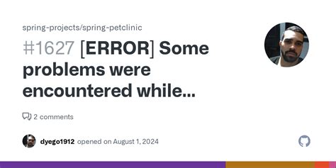 Error Some Problems Were Encountered While Processing The Poms · Issue 1627 · Spring