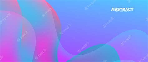 Premium Vector Abstract Gradient Wave Shape Multiverse Banner Background