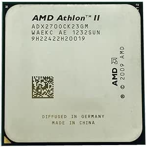 Amazon Com AMD Athlon II X2 270 CPU Used 2 Core 2 Thread Desktop Processor 3 4 GHz 2M 65W