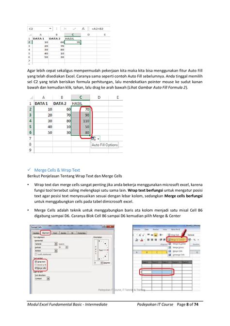 00 Modul Excel Fundamental Basic Intermediate Iyasagiast Page 9 Flip PDF Online