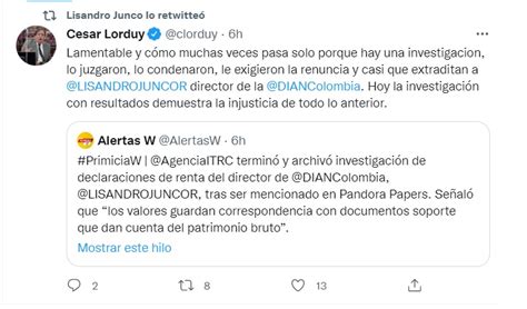 Archivaron La Investigación Contra El Director De La Dian Lisandro