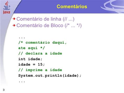 Java 03 Tipos Dados Operadores