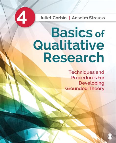 Basics Of Qualitative Research Techniques And Procedures For Developing Grounded Theory Buy