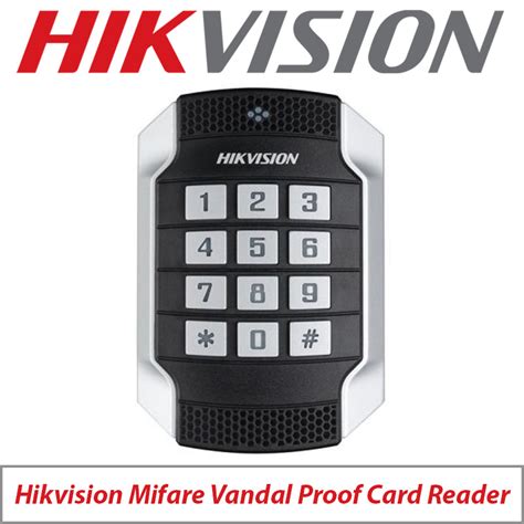 MIFARE CARD READER HIKVISION VANDAL PROOF CARD READER DS K MK Doris CCTV