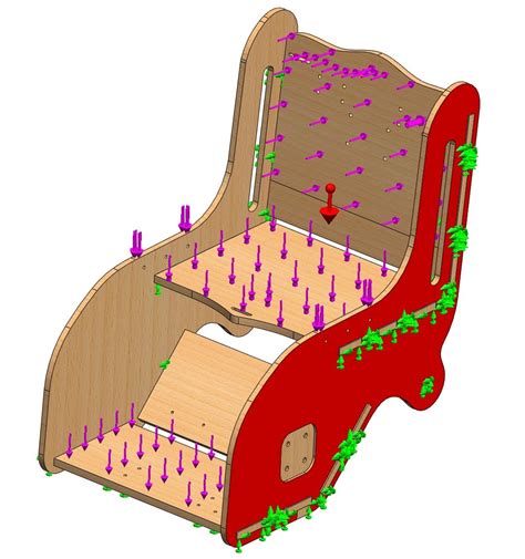 trying to create finite elements simulation for wood r solidworks