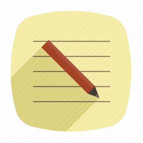 Memo Note Pen Pencil Icon