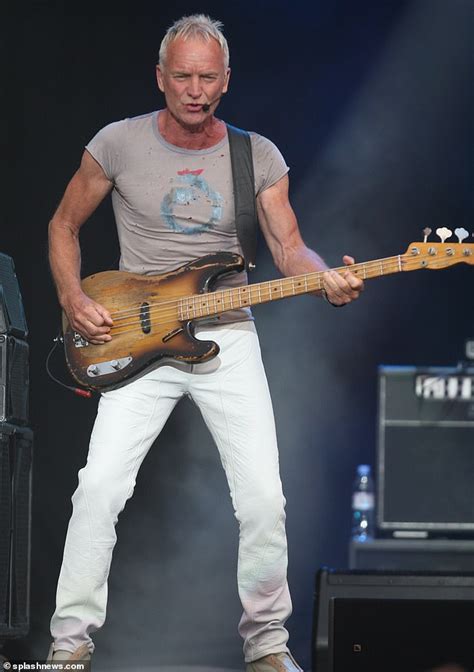Sting 71 Showcases His Age Defying Looks And Buff Biceps As He Takes