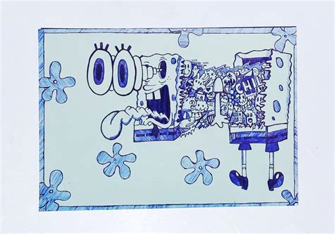 Spongebob Squarepants Doodle Art By Samir714 On Deviantart