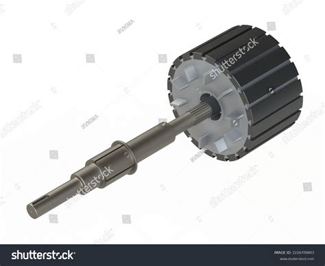 Rotor Electric Generator Exploded View 3d Stock Illustration 2226709803 Shutterstock
