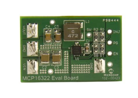 MCP16322 EVALUATION BOARD
